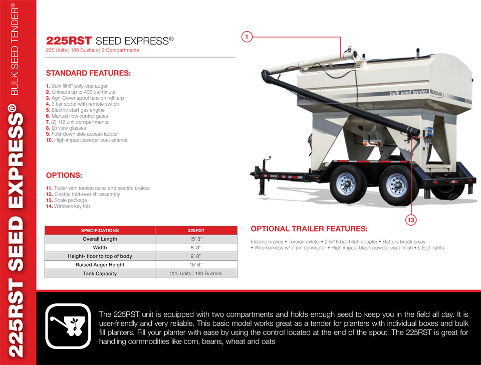 Seed Tenders - Meridian